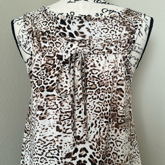 Robert Louis | Tops | Leopard Print Tank | Poshmark